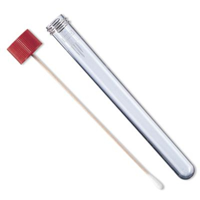 Falcon™ Swube™ Applicators Single Swab attached to Screw Cap, Plastic ...