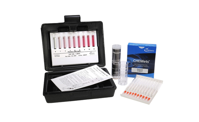 CHEMets Phenol Visual Water Testing Kit 30 | Buy Online | CHEMetrics ...