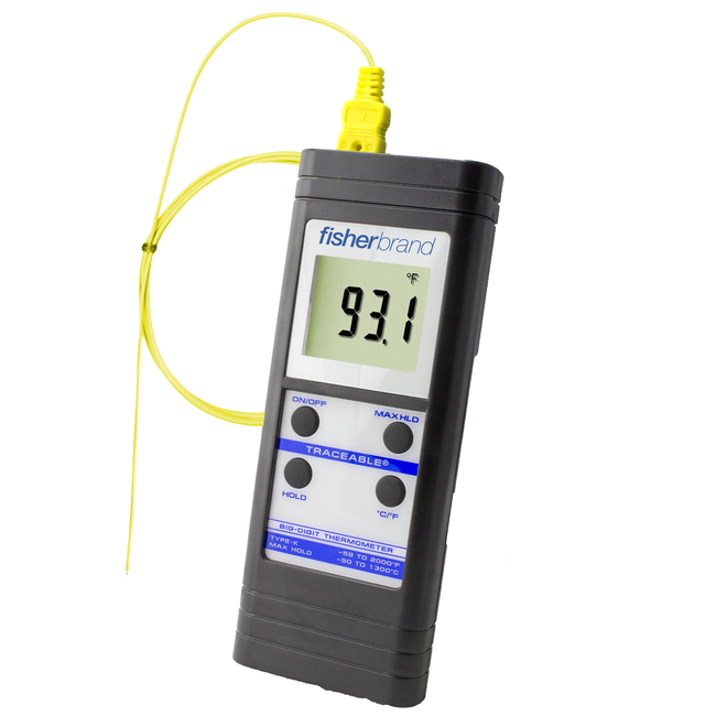 Traceable™ Big-Digit Type K Thermometer 2000°F | Buy Online | www ...
