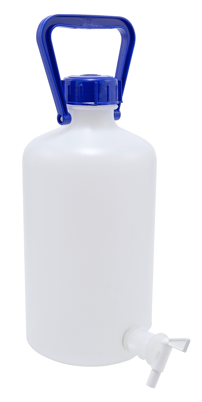 HDPE, Heavy Walled Carboy with Spigot 5 L | Buy Online | Dynalon | www.fishersci.sg