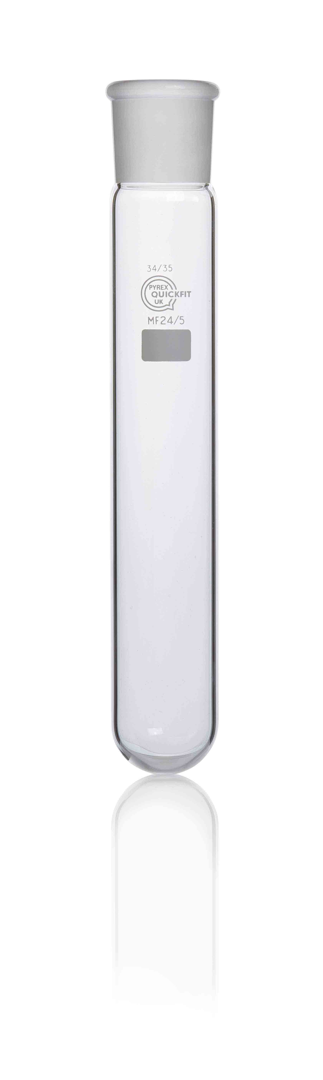 QuickFit™ Borosilicate Glass Test Tubes with Ground Socket 41 mm | Buy ...
