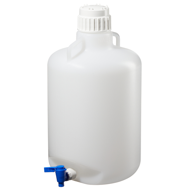 Nalgene™ LDPE, Round Carboy with Spigot 20 L | Buy Online | Fisherbrand ...