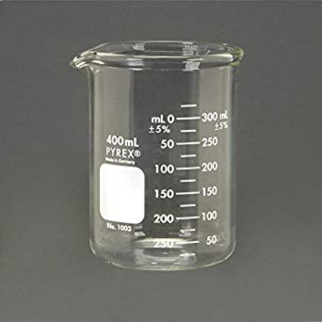 PYREX™ Low Form Griffin Beakers 400 mL | Buy Online | www.fishersci.sg