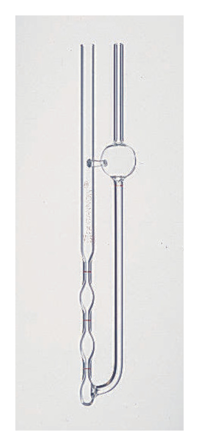 Glass Opaque Calibrated Viscometer Tubes 100 to 500 cSt | Buy Online ...