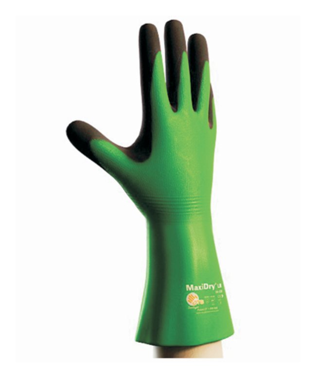 MaxiChem™ 14 in. Nitrile Coated Chemical Resistant Gloves