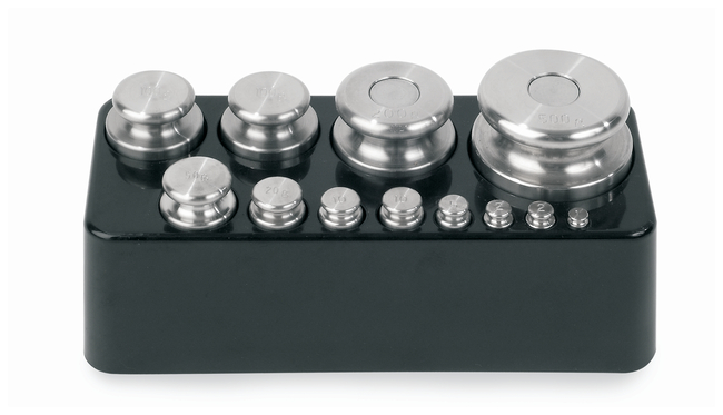 Metric Economical Stainless Steel Calibration Weight Sets, Class 7 10 g ...