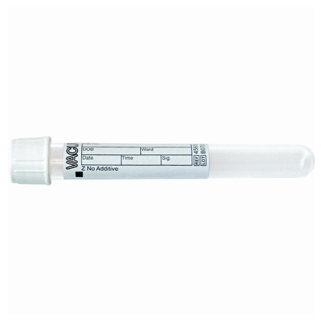 Serum No Additive Tubes White with Black Ring | Contact Us | www ...
