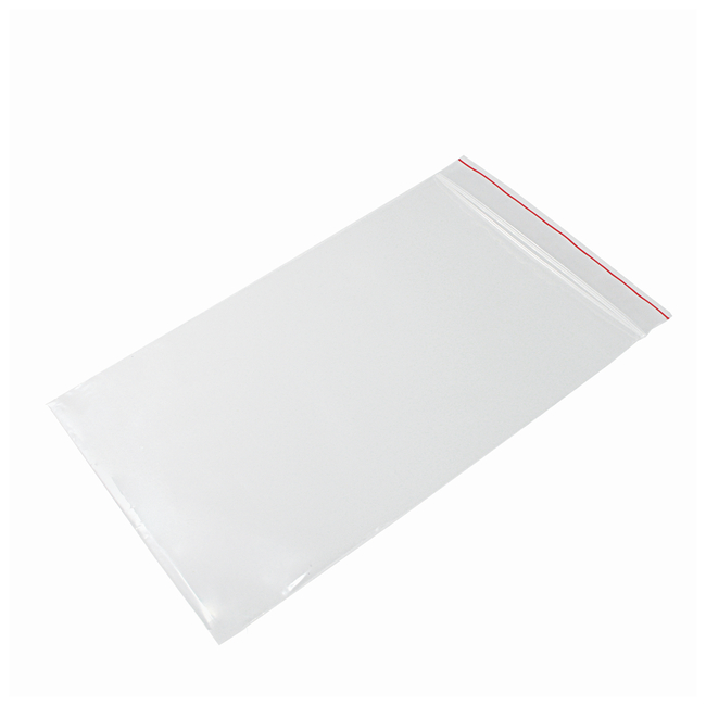 Red Line™ Plain Reclosable Zipper Bags 8 x 10 in. (20.3 x 25.4cm) | Buy ...