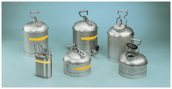 Stainless-Steel Safety Cans Round Safety Can | Contact Us | Eagle | www ...
