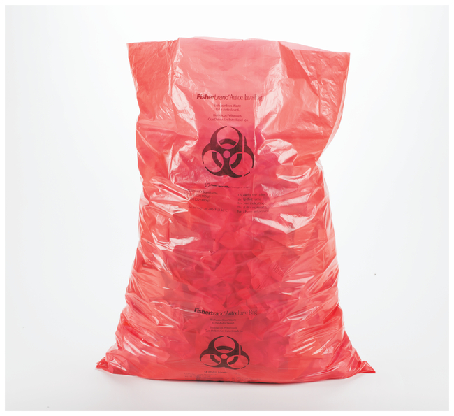 Autoclavable Biohazard Waste Bags 44 gal. | Buy Online | www.fishersci.sg