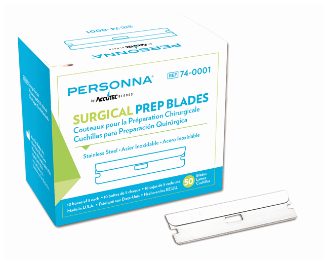 Personna Single-edge Prep Razor Blades 7.44 cm | Contact Us | AccuTec ...