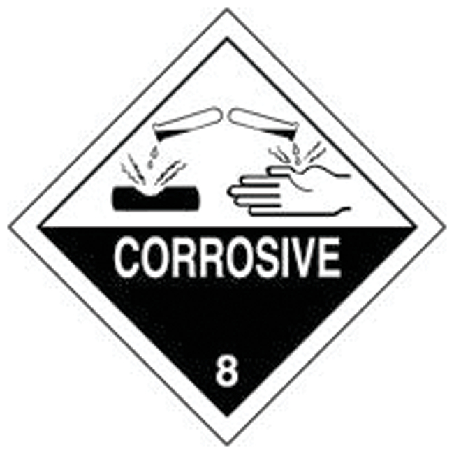 DOT Shipping Labels 250/Pk. | Buy Online | Accuform Signs | www ...