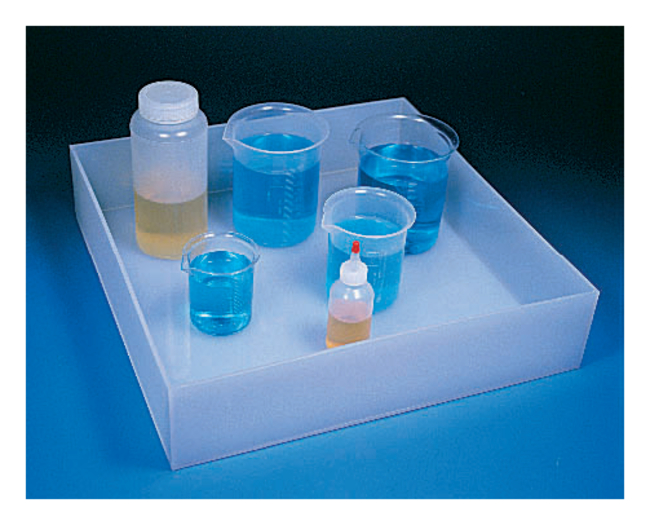Heavy Duty Polypropylene Lab Trays 18 x 18 x 4 in. | Buy Online | www ...