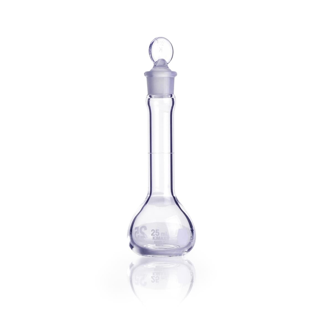 Kimble™ KIMAX™ Heavy-Duty Clear Glass Class A Volumetric Flasks with ...