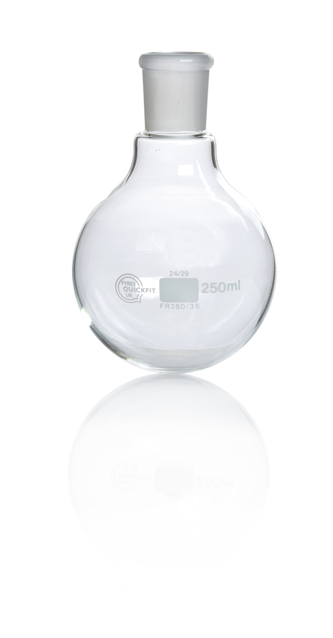 Quickfit™ Borosilicate Glass Short Neck Round Bottom Flask 250 mL | Buy ...